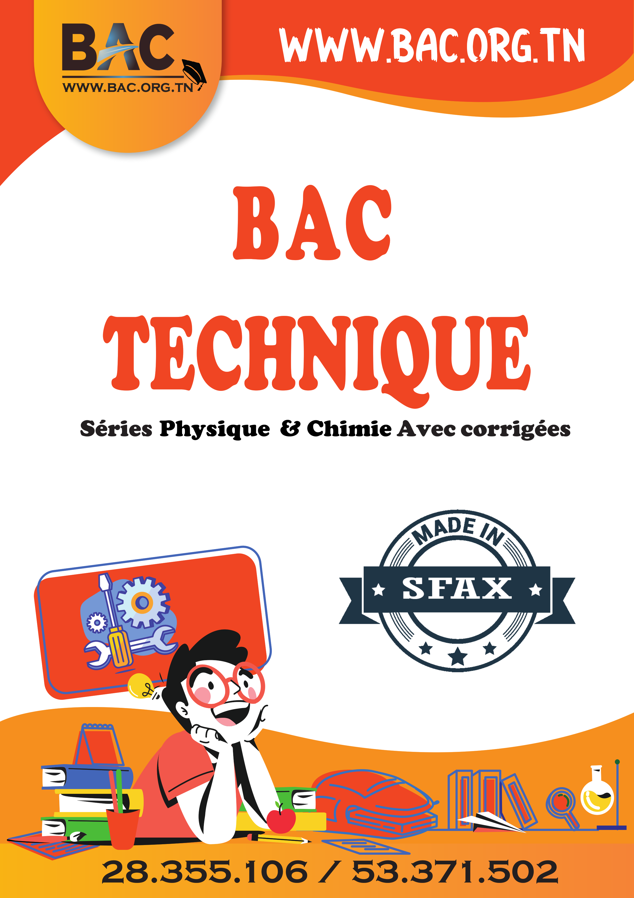 Séries Physique et chimie avec corrigées -Toute l'année - BAC Technique ... Séries Physique et chimie avec corrigées -Toute l'année - BAC Technique ...