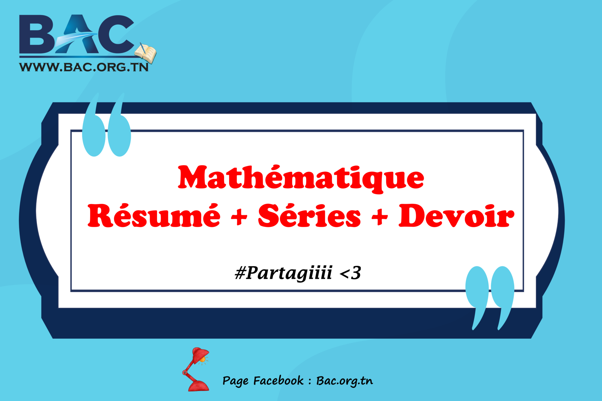 Résumé , Séries et devoirs Avec Corrections - Mathématique - Bac ...